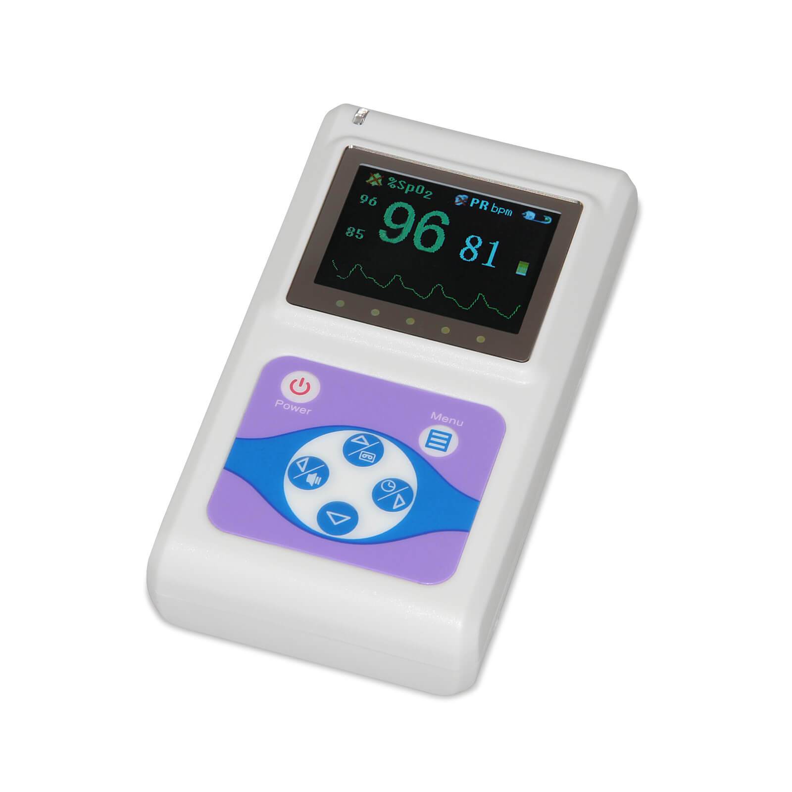 CMS60D Handheld Pulse Oximeter+Adult,Paediatric & Neonatal 3 Probes CO ...