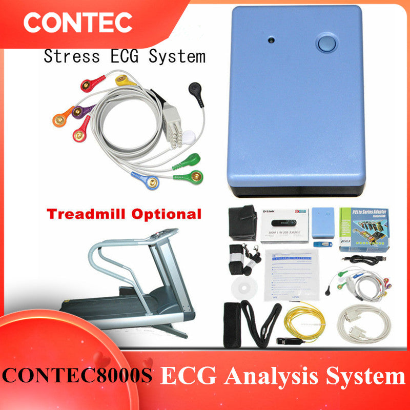 CONTEC CONTEC8000S Wireless Exercise Stress ECG Analysis System Machin ...